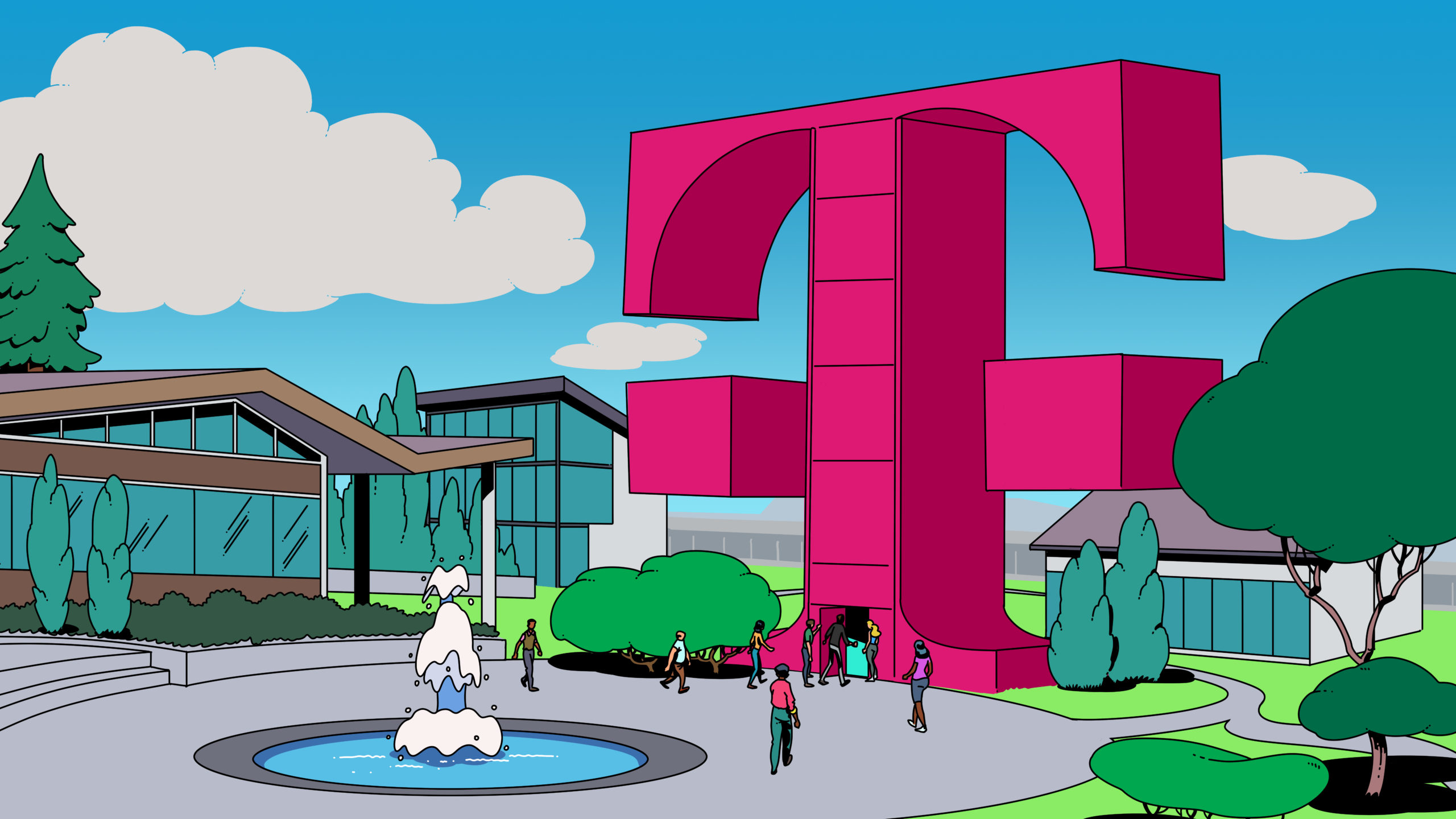 T-MOBILE 30k Ft. View – STUDIOWHITE VISUALS- Concept Art & Storyboards