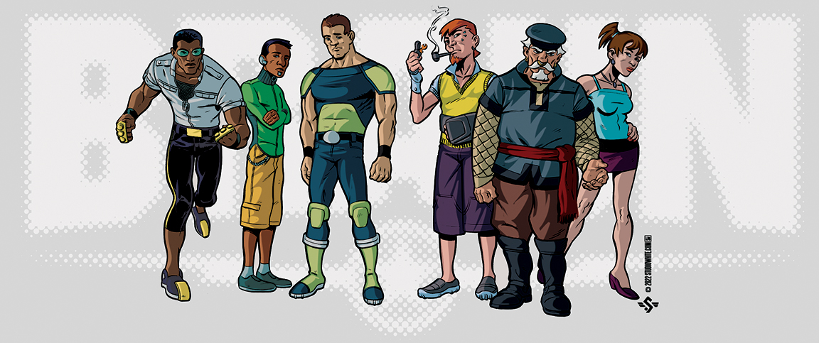 CHARACTER DEVELOPMENT – STUDIOWHITE VISUALS- Concept Art & Storyboards