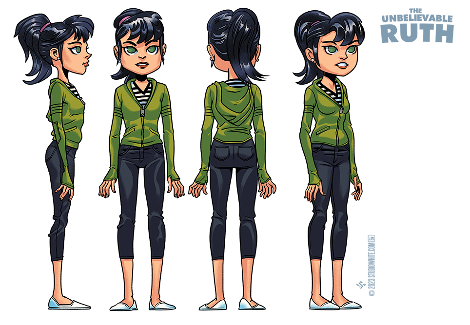 THE UNBELIEVABLE RUTH – STUDIOWHITE VISUALS- Concept Art & Storyboards