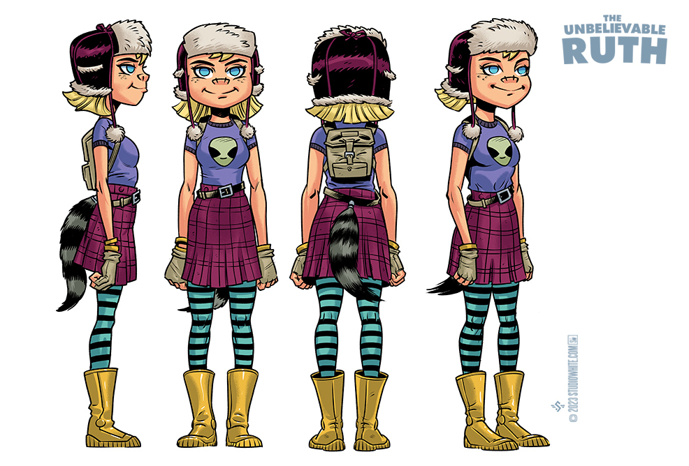 THE UNBELIEVABLE RUTH – STUDIOWHITE VISUALS- Concept Art & Storyboards